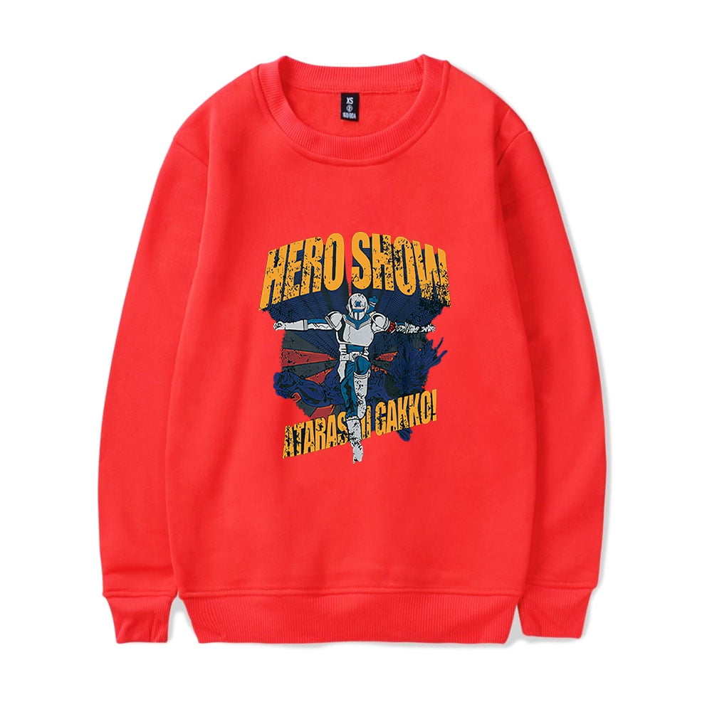 ATARASHII GAKKO! Merch Sweatshirt Hero Show Logo Printed Long Sleeve ...