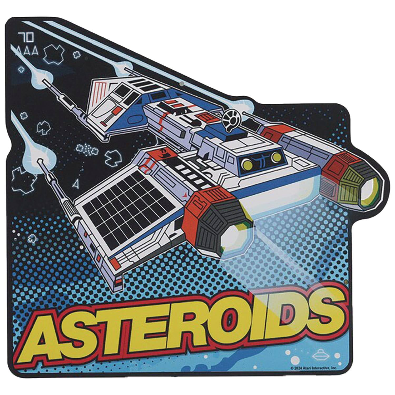 ATARI ASTEROIDS LOGO 11IN METAL SIGN - Walmart.com