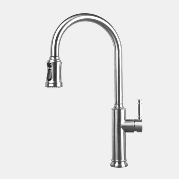 ATAYAL Kitchen Sink Faucet Stainless Steel With Pull Down Sprayer ...