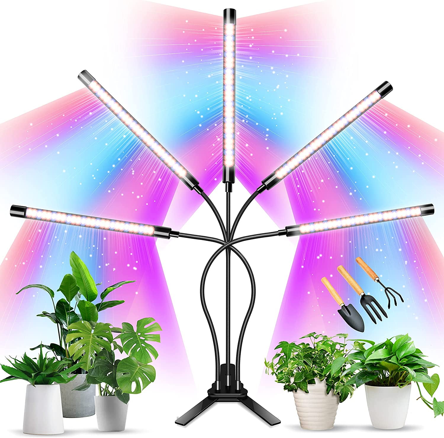 ATAZUA Grow Lights for Indoor , DICCEAO 150W LEDs Grow Light for Seed ...