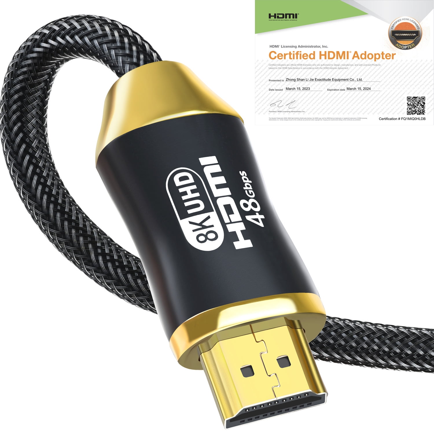 ATC 8K HDMI Cable 4K@120Hz for PS4, Projector, Laptop - High-Speed ...