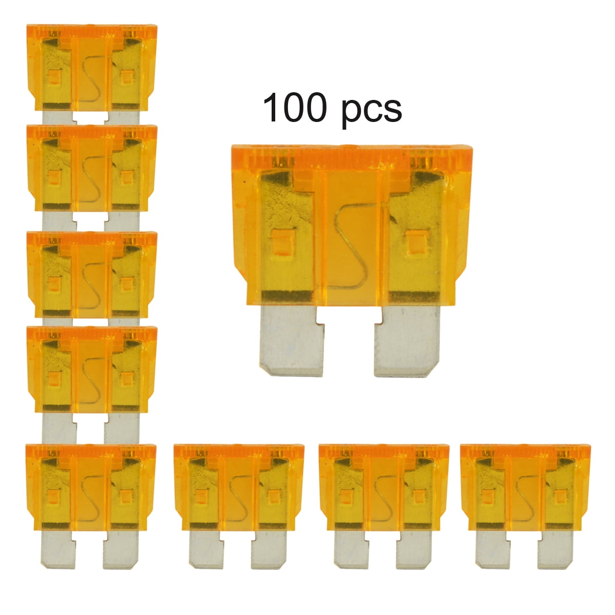 ATC Blade Style Fuse 5A AMP Automotive Car Truck Fuses Pack of 100 ...