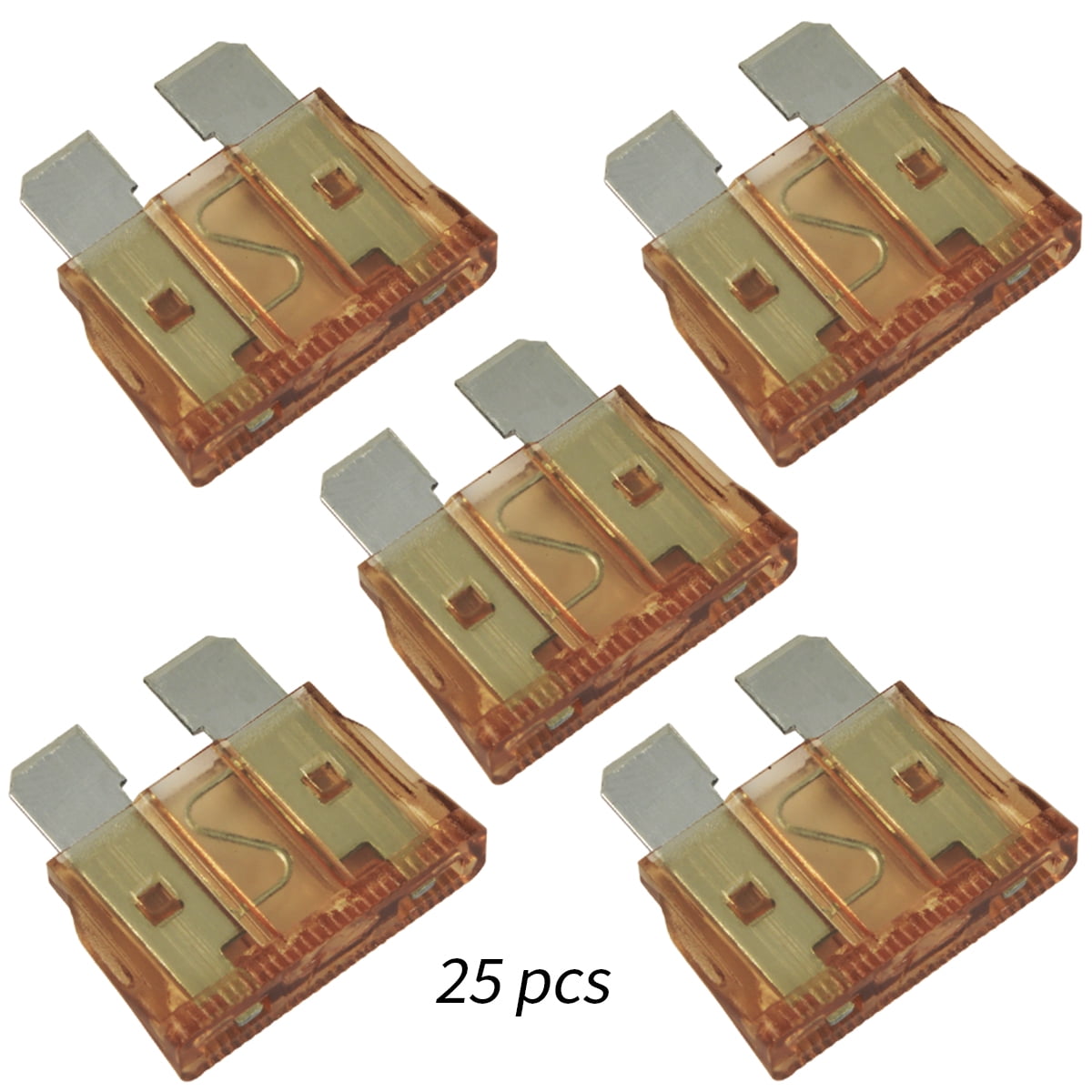 ATC Blade Style Fuse 7.5A AMP Automotive Car Truck Fuses Pack of 25 ...