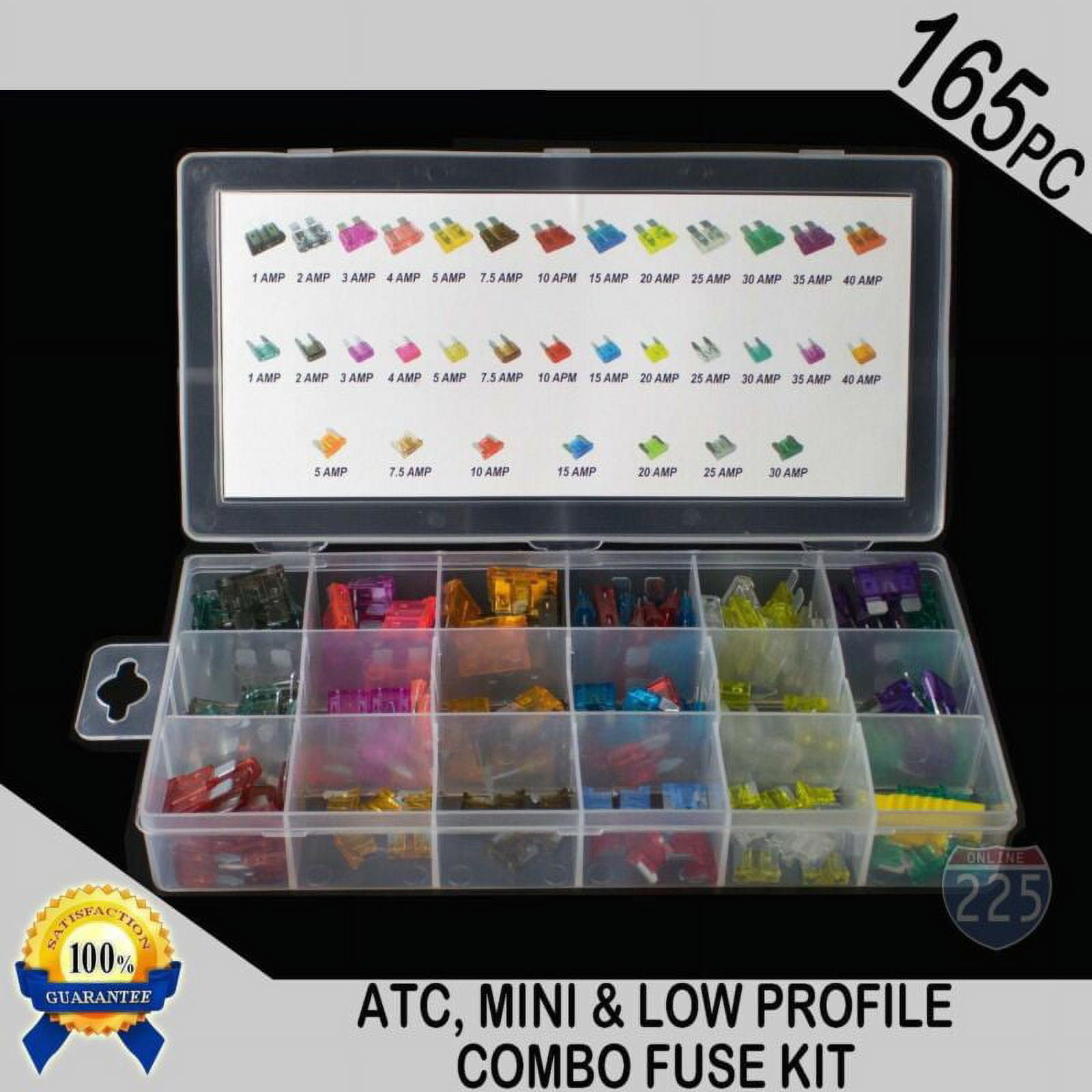 ATC / / Low Profile / Mini Blade Fuse Auto Car FUSES Assortment Kit ...