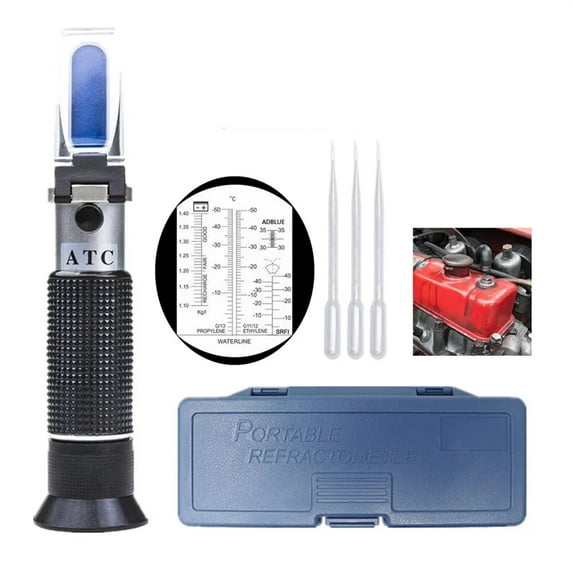 ATC Refractometer Antifreeze Freezing Point Coolant Tester Adblue ...