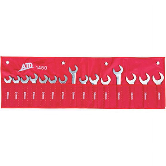 ATD 1450 15-Piece Metric Jumbo Service Wrench Set - Walmart.com