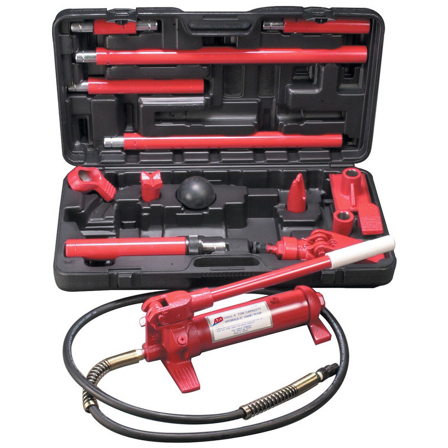 ATD 5800 Porto-Power 4 Ton Hydraulic Maintenance Set - Walmart.com