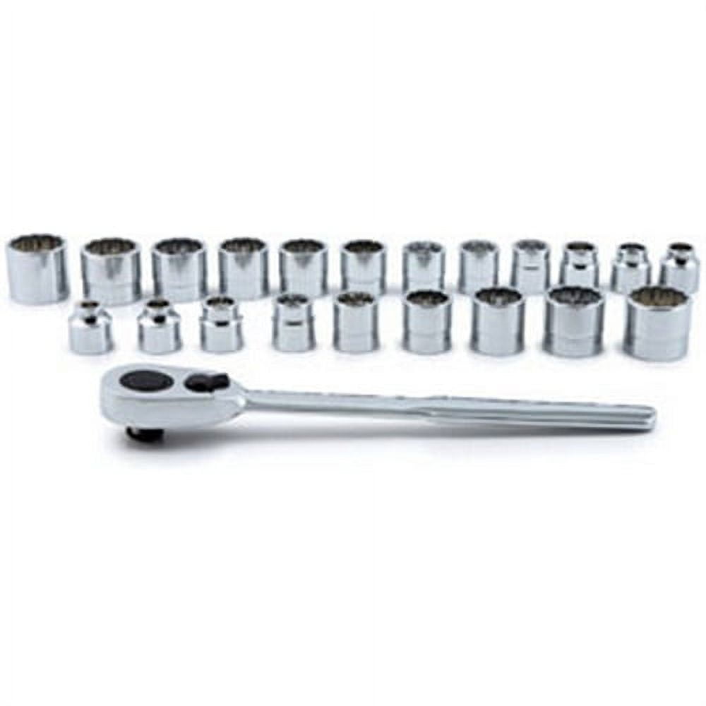 ATD Tools 3/8" Drive 22-Piece Low Profile 12-Point SAE and Metric ...