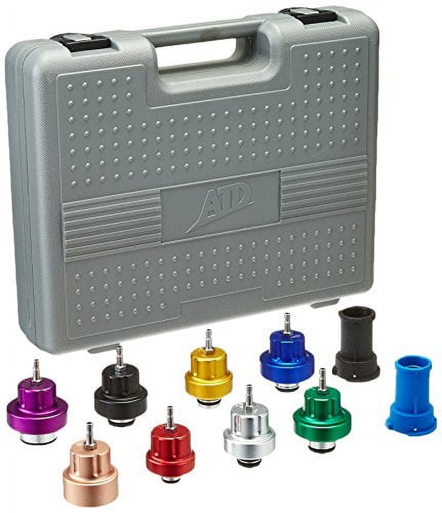 ATD Tools 3305 10-Piece Radiator Pressure Tester Update Kit - Walmart.com