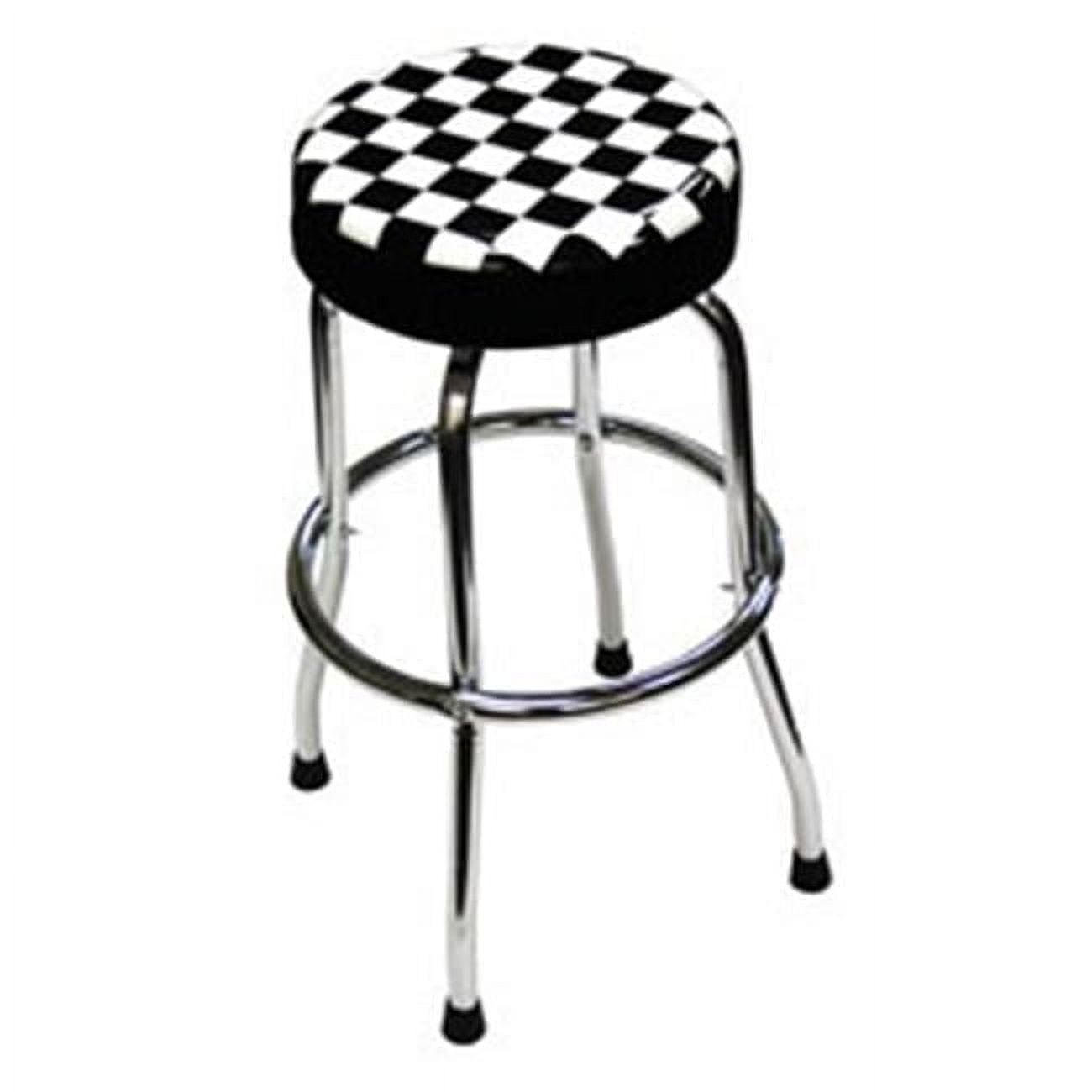 Shop Stool with Checker Design 81055 - Walmart.com