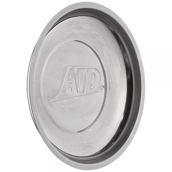 ATD Tools 8760 Stainless Steel Round Magnetic Parts Tray - Walmart.com