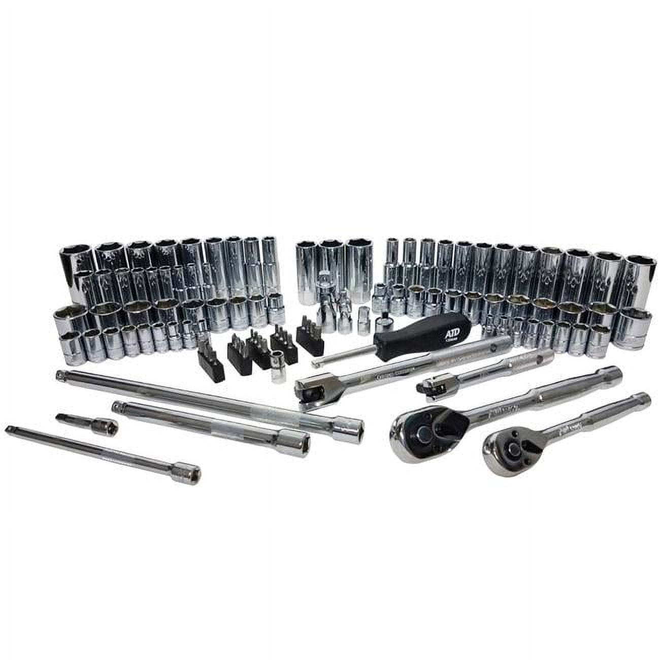 ATD Tools ATD-120064 0.37 in. Drive 6-Point Master SAE & Metric Chrome ...