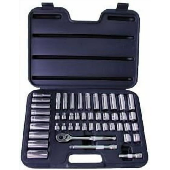 ATD Tools ATD-1245 47 Piece 6-Point SAE-Metric Socket Set$$Tools ...