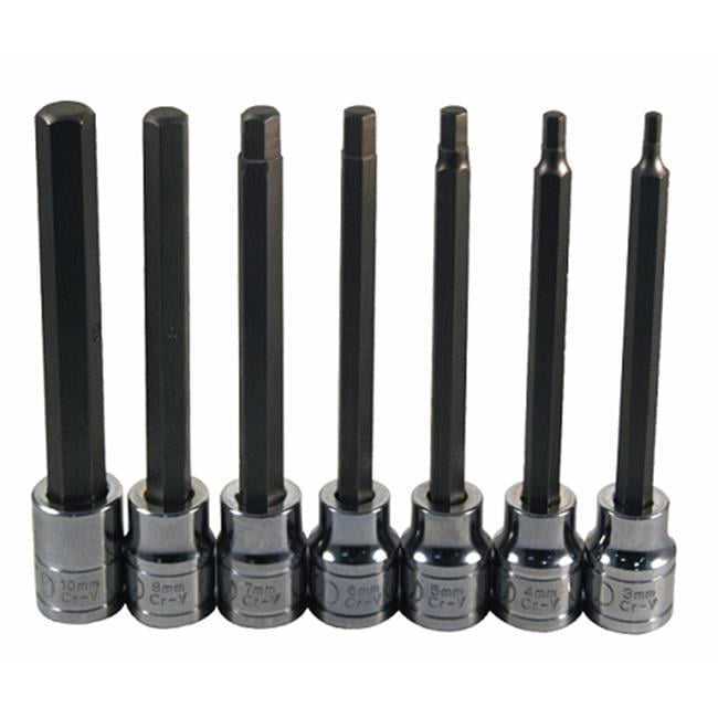 ATD Tools ATD-13788 8 Pc. Large Size Sae- Metric Hex Bit Socket Set ...