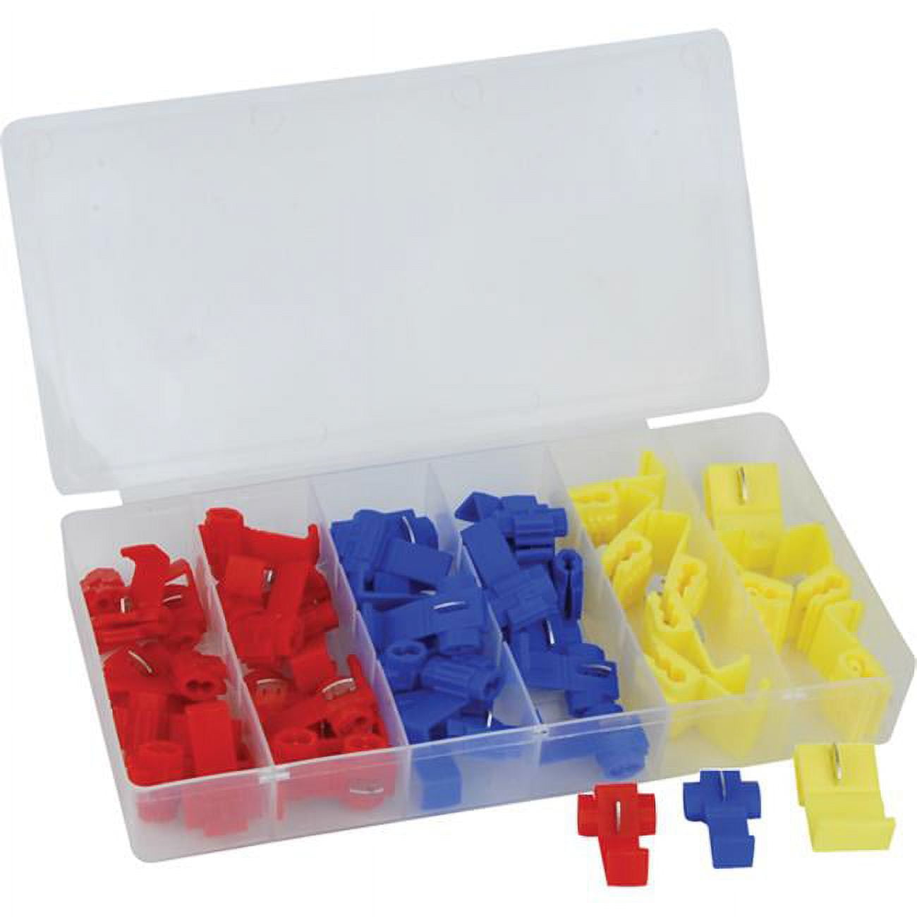 ATD Tools ATD-396 Quick Splice Wire Tap Assortment, 50 Pieces - Walmart.com
