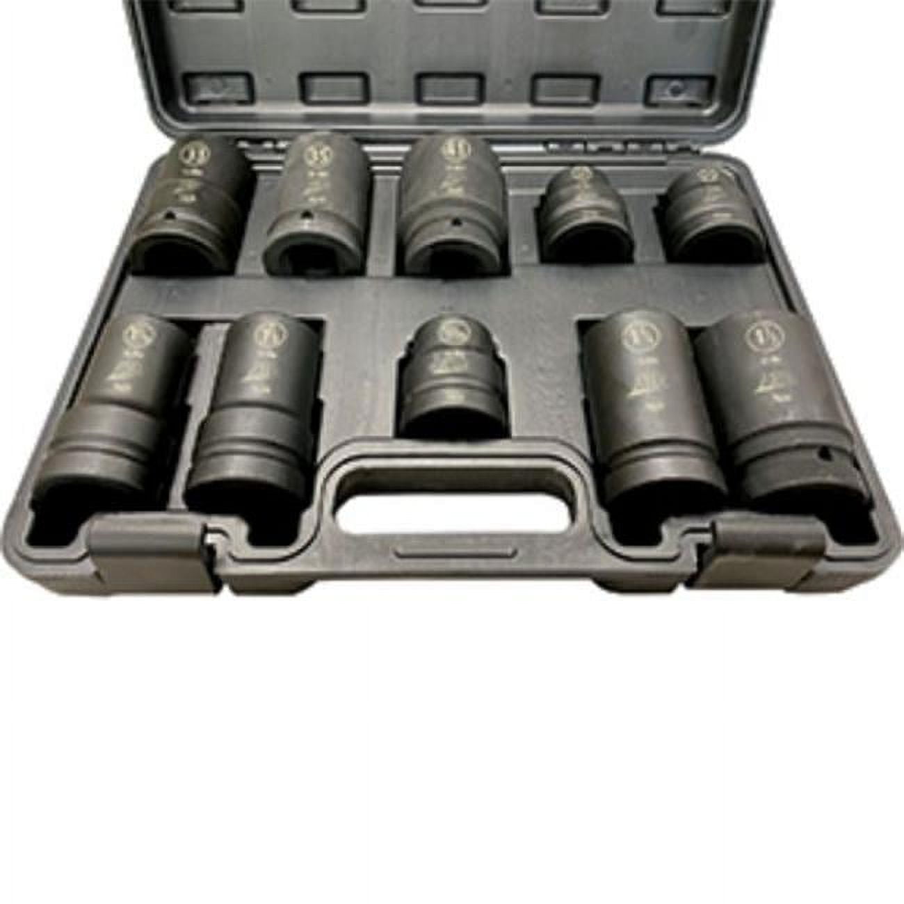 ATD Tools 7610 10-Pc. 1” Drive SAE & Metric Socket Set ATD-7610 ...