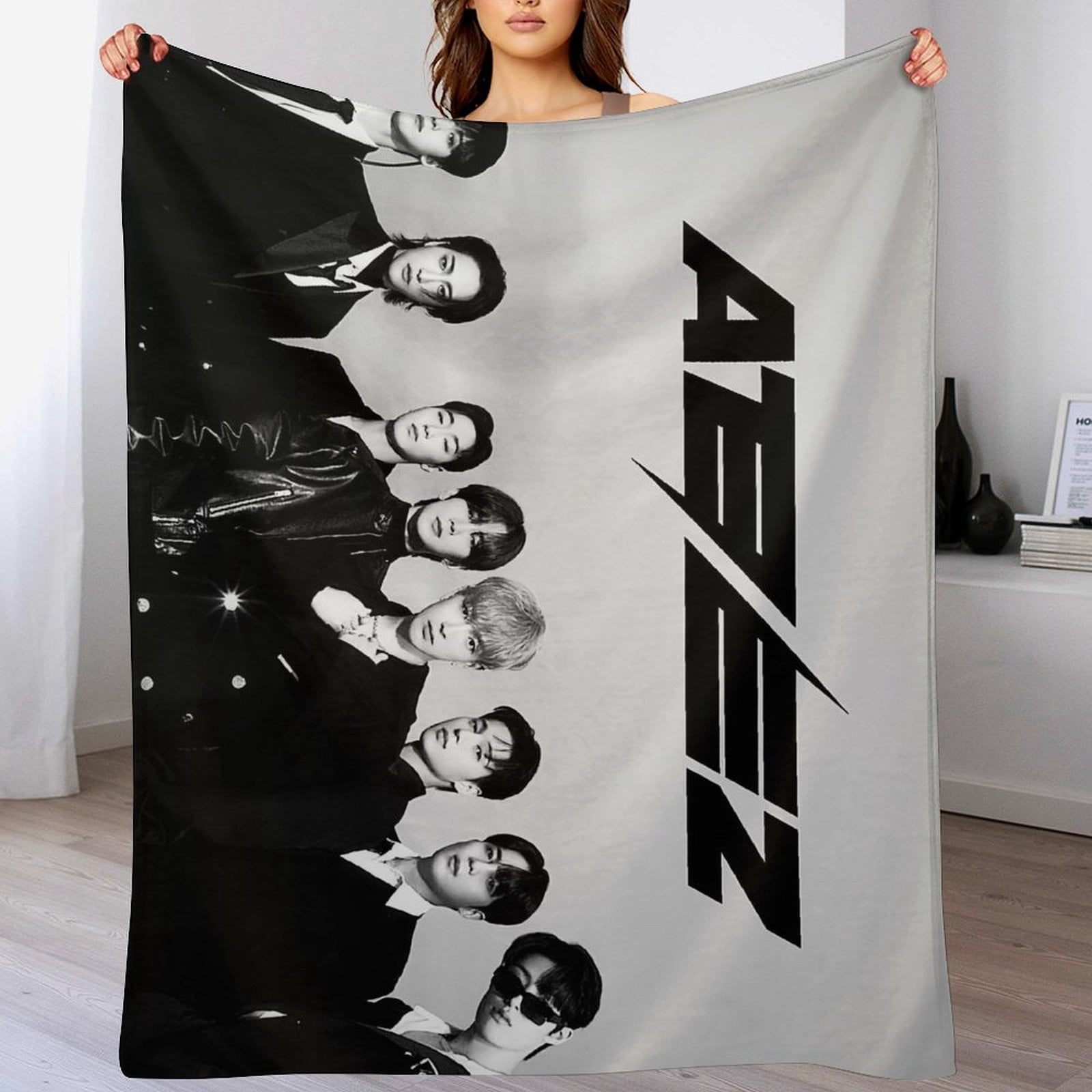 ATE_EZ Blanket Gift Blanket for Warm Lightweight Soft Throw Blanket ...