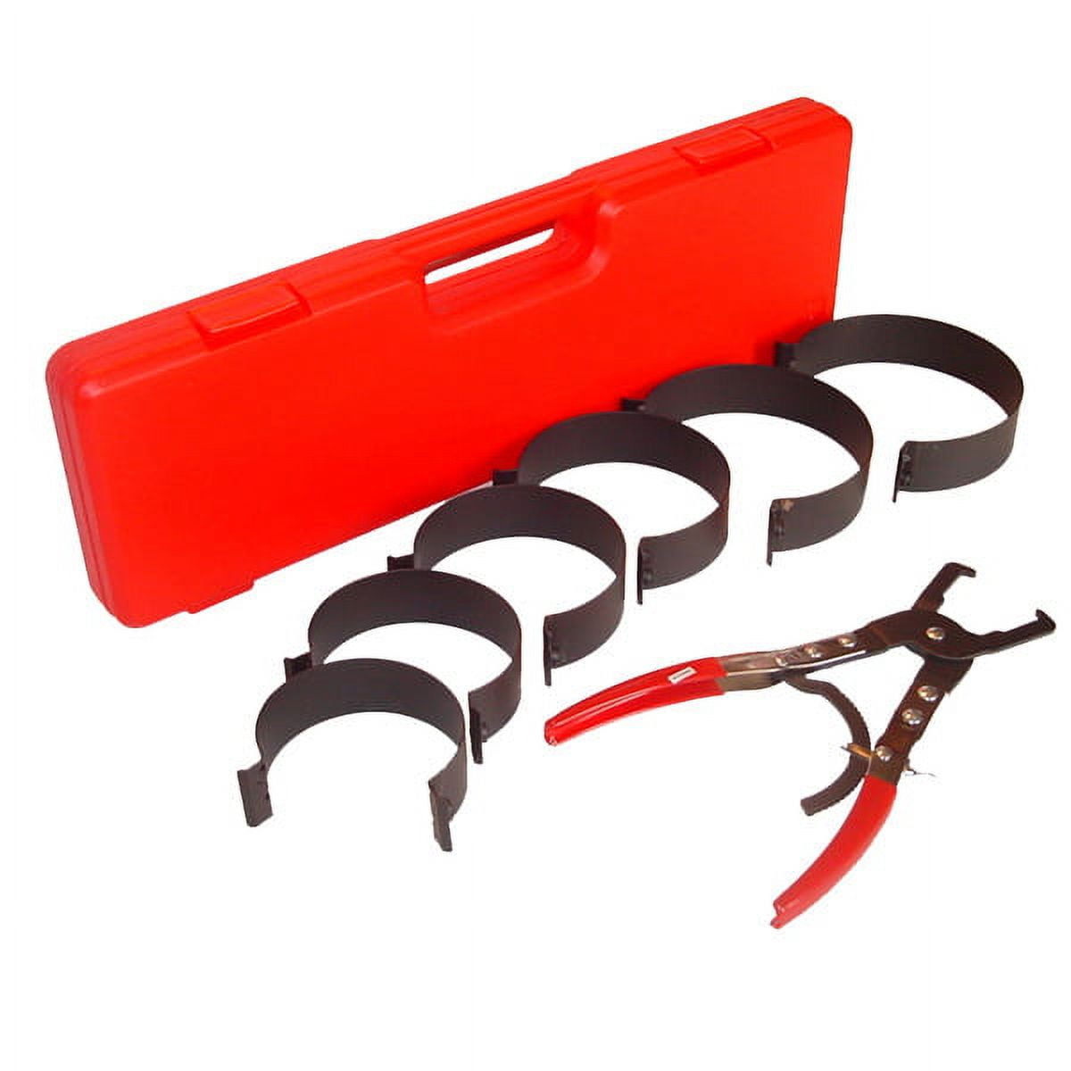 ATE Tools Piston Ring Compressor Kit, Engine Parts with Sizes 2-7/8" TO ...