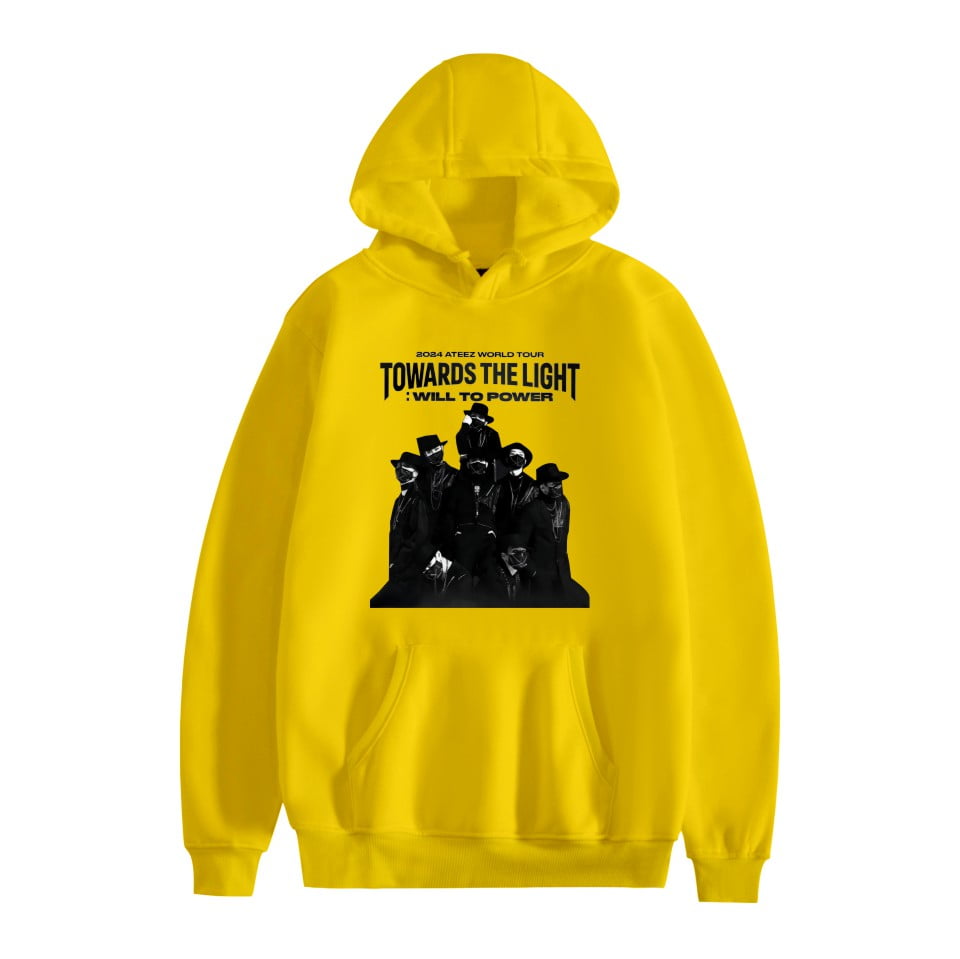 ATEEZ Towards The Light Unisex Harajuku Streetwear Hoodie - Hip Hop ...