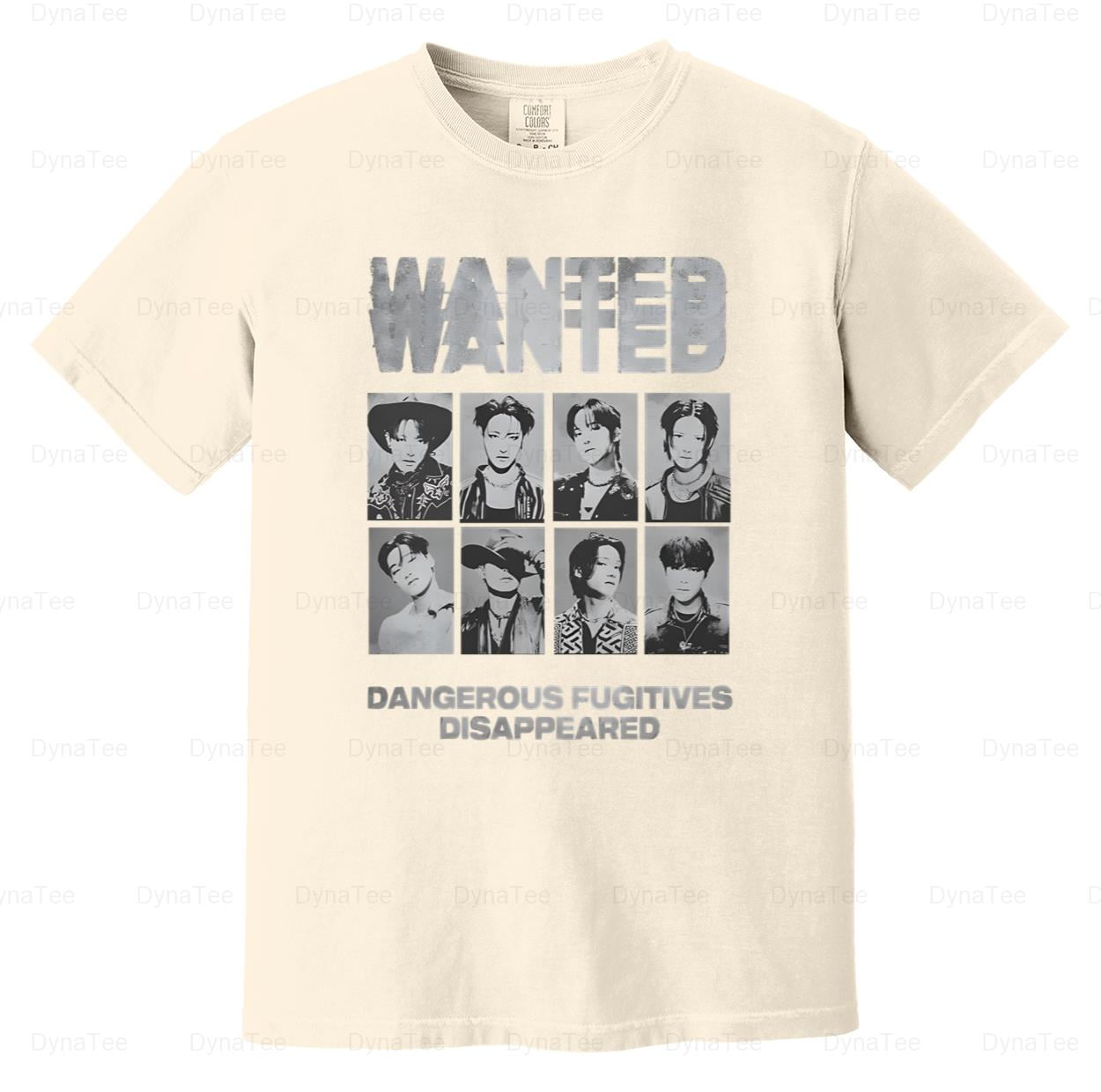 ATEEZ Wanted Outlaw Towards Light 2024 Tour Bouncy Kpop Fan Comfort Color T-Shirt Unisex, up to ...