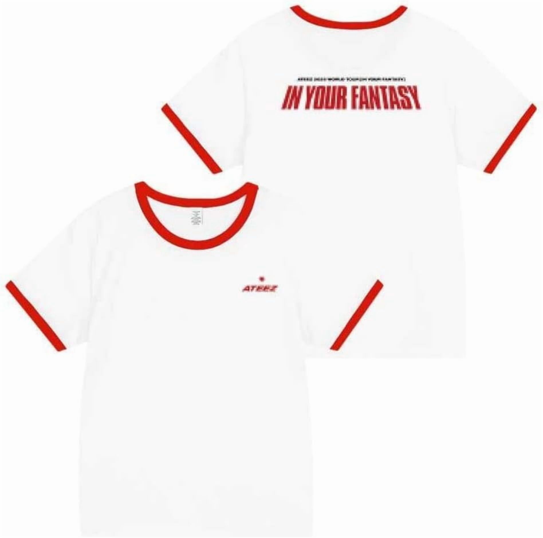 ATEEZ in Your Fantasy 2025 World Tour Cotton T-Shirt - ATINY Concert ...