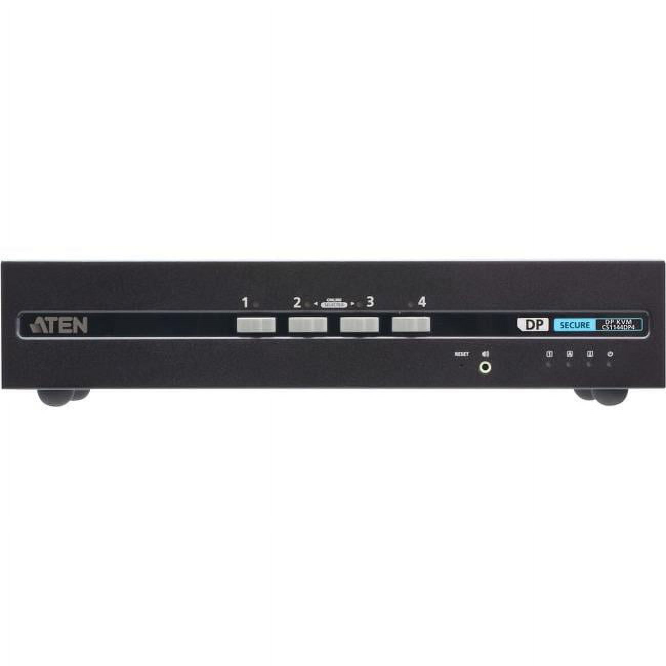 ATEN 4-Port USB DisplayPort Dual Display Secure KVM Switch CS1144DP4 ...