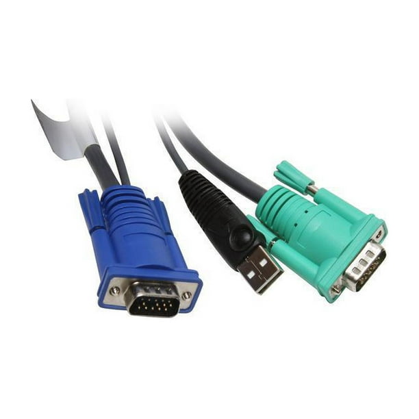 ATEN 6 ft. USB KVM Cable for CS1708/1716 2L5202U - Walmart Business ...