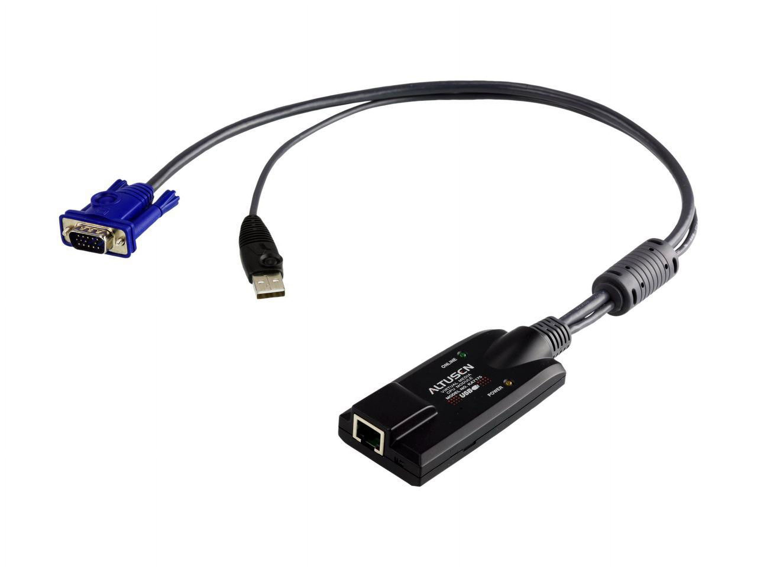 ATEN USB CPU Adapter for KN and KM Series w/ Virtual Meida Support ...