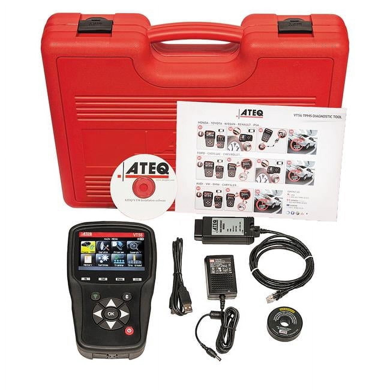 ATEQ 104100056 OBDII Tire Pressure Monitoring System Scan Tool ...