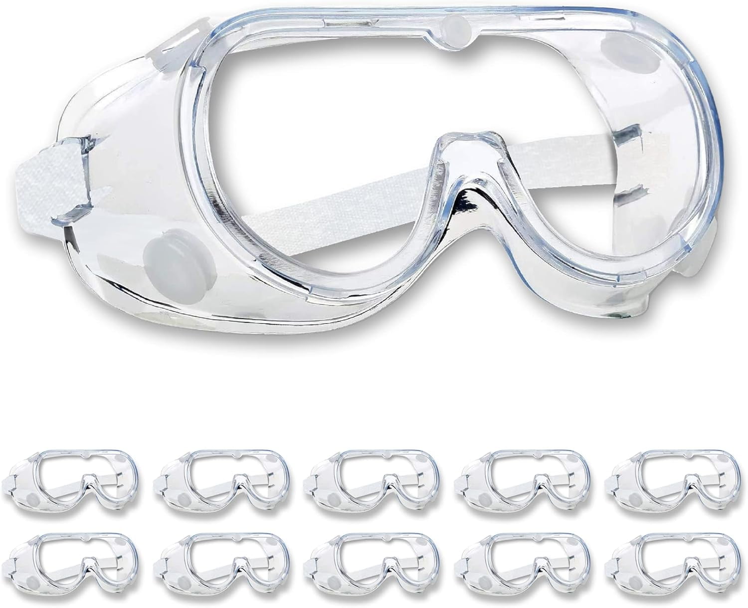 ATERET Anti-Fog Protective Safety Goggles I Lightweight Adjustable ...