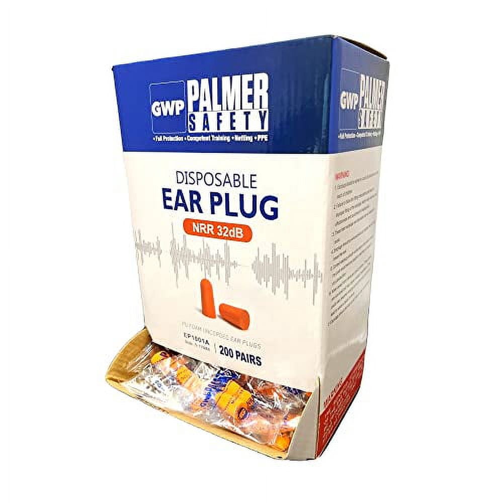 ATERET Earplugs 400 Pairs I 32db Noise Cancelling Soft Disposable Ear ...