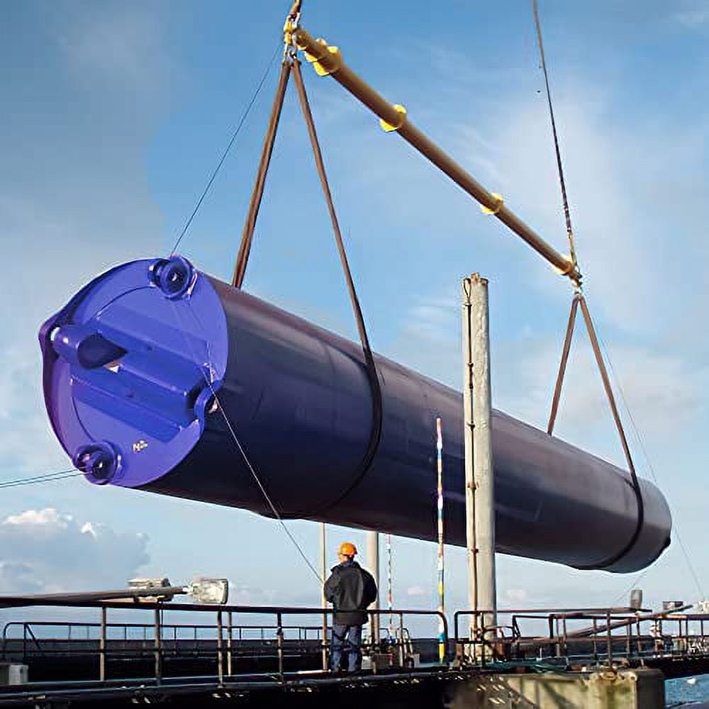 ATERET Powerlift Orange Polyester Endless Round Sling - 8 Feet Length ...