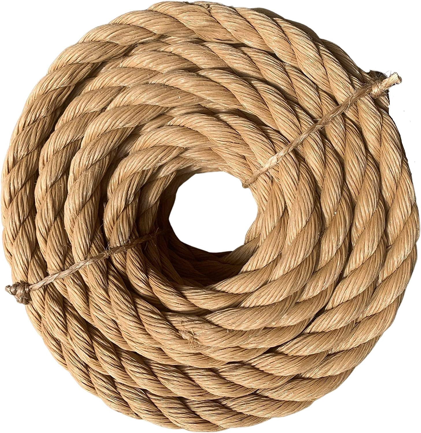 ATERET Twisted ProManila - UnManila Rope I 3/4 inch x 100 feet I 3 ...