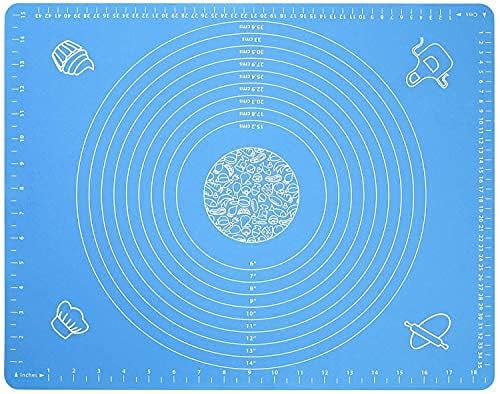 ATETO Roti Measuring Mat NonStick Roti Mat Silicone Measuring Mat for ...