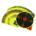 ATFLBOX 25pcs 12 x12 inch Bullseye Reactive Shooting Target, Easily See ...