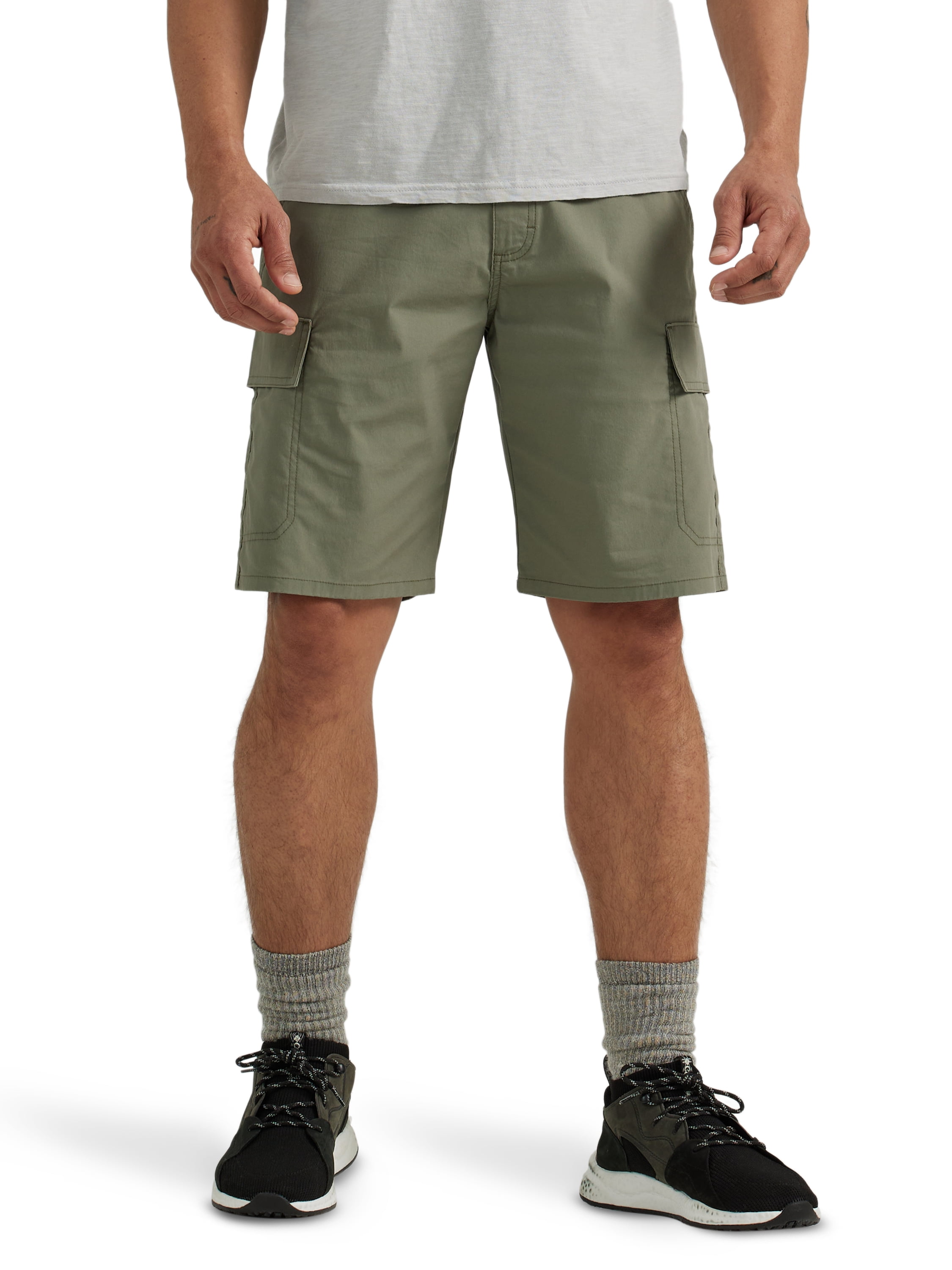 ATG by Wrangler® Men's Outdoor Flex Cargo Short with Moisture Wicking ...