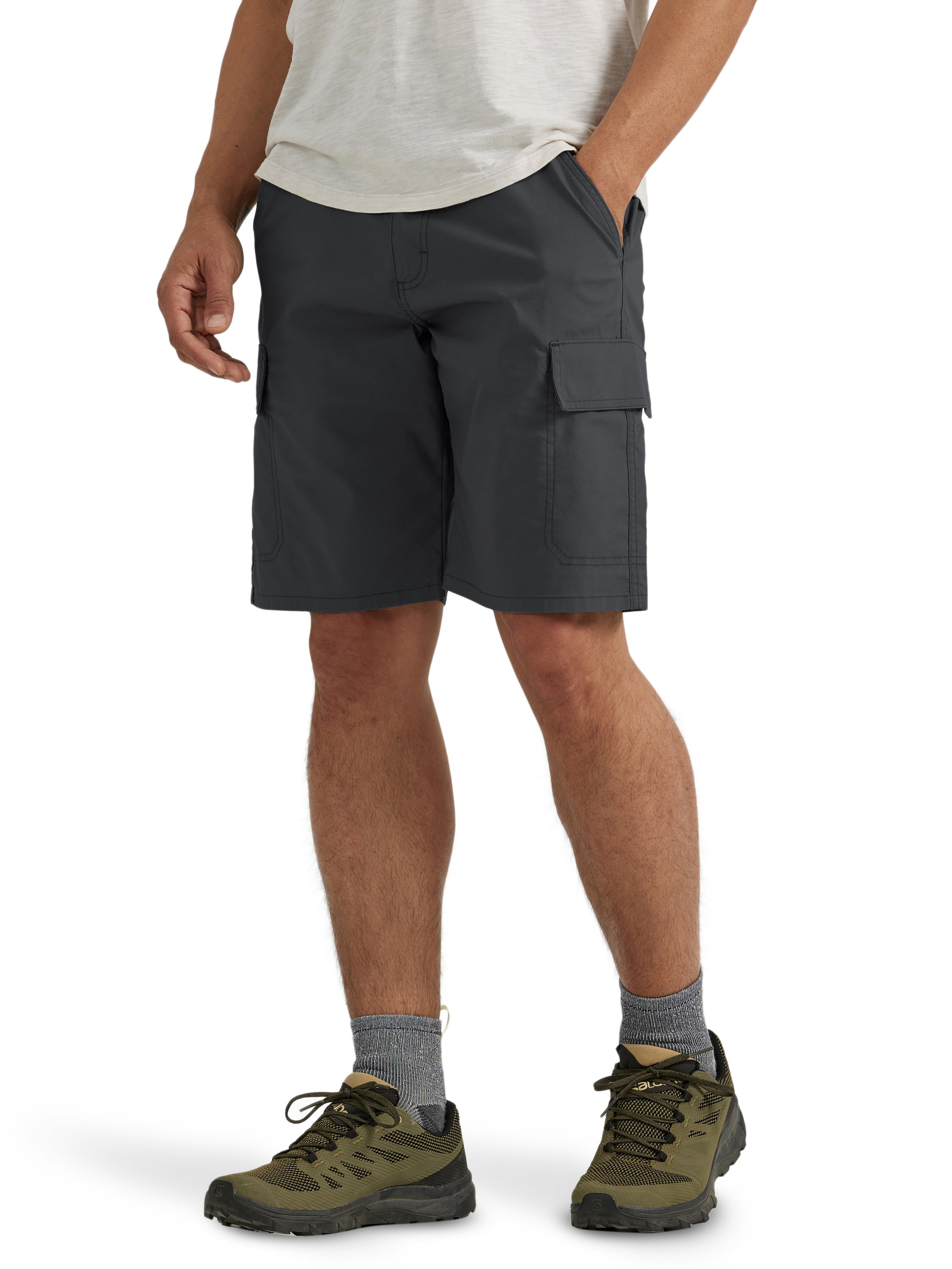ATG by Wrangler® Men's Outdoor Flex Cargo Short with Moisture Wicking ...
