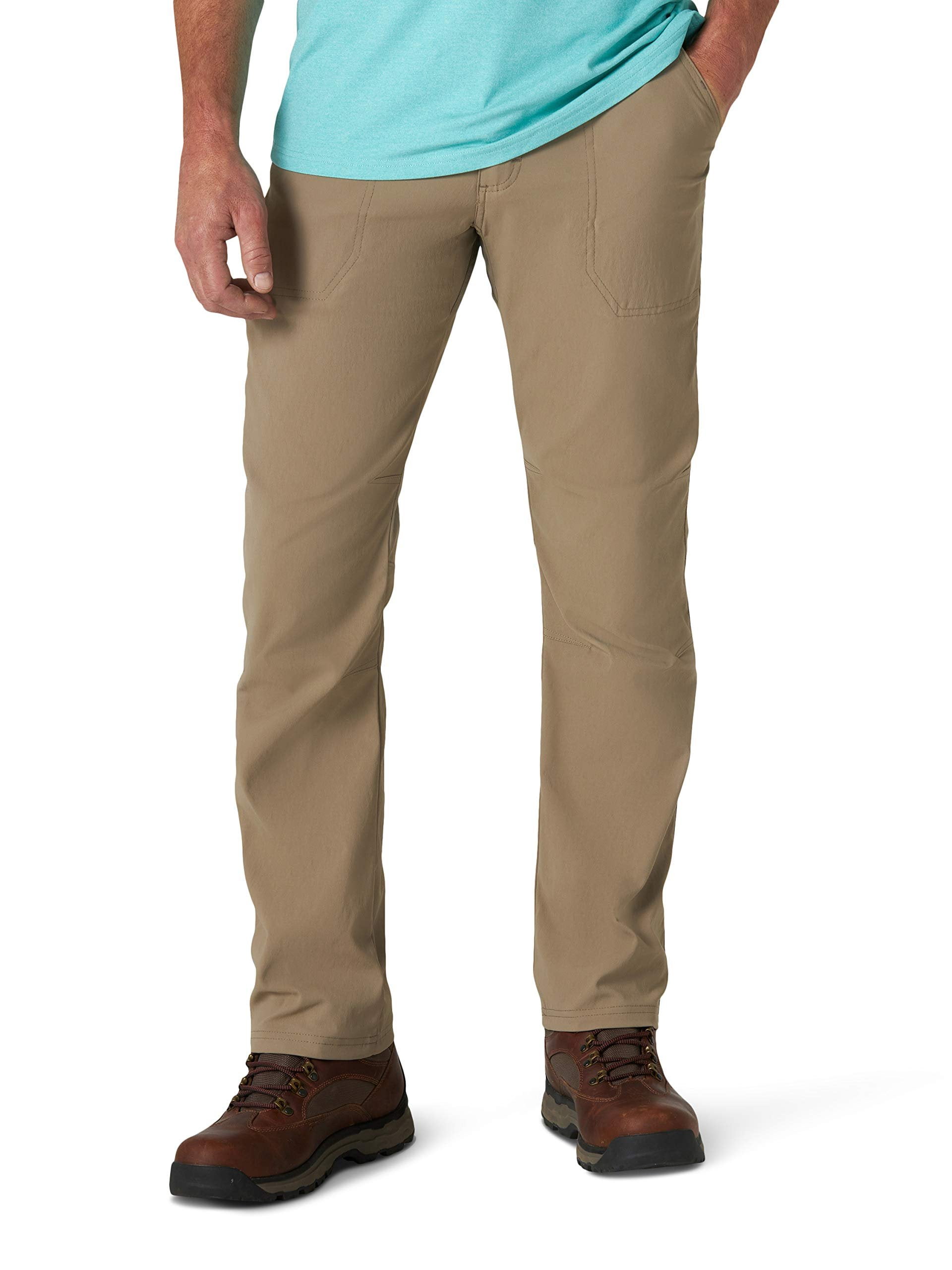 ATG by Wrangler Men's Zip Pocket Trail Pant, Fallen Rock, 34W x 32L ...