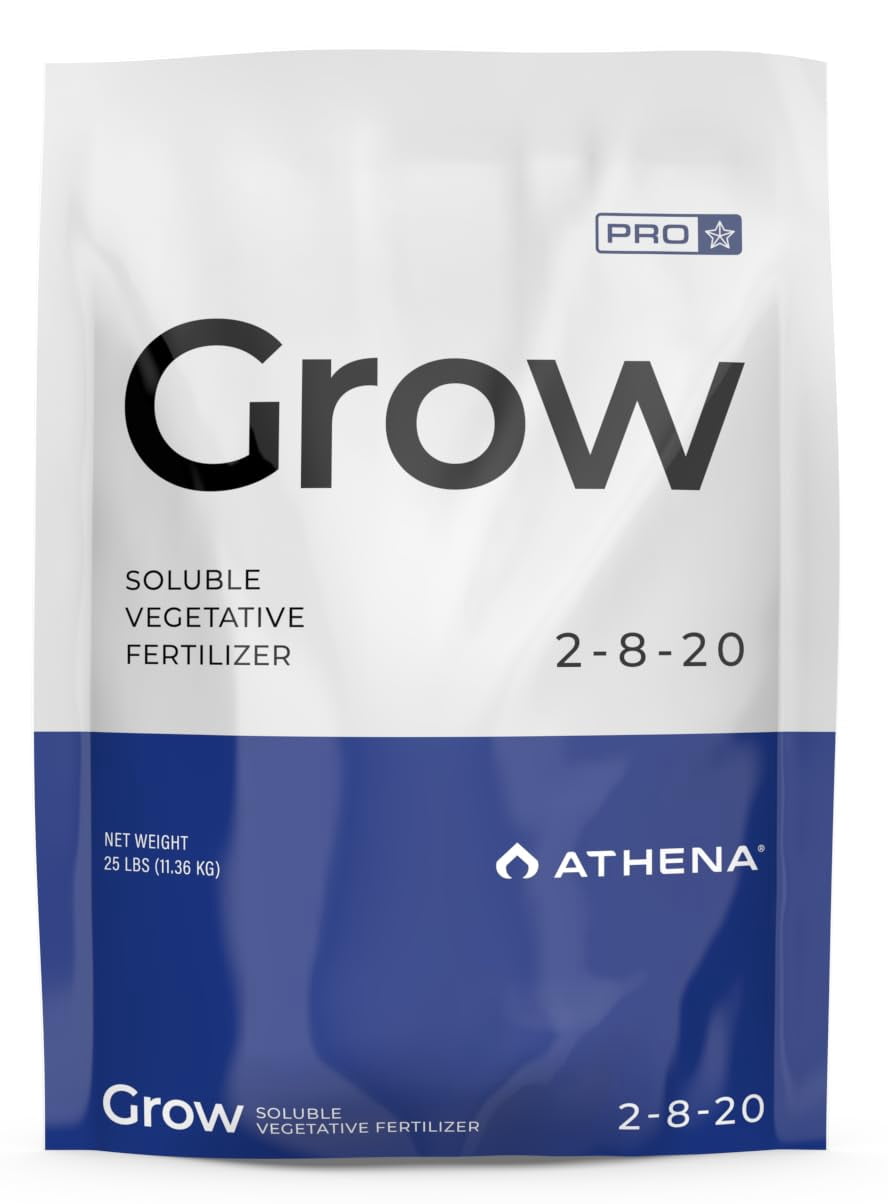 ATHENA Pro Grow (25 lb) Soluble Vegetative Fertilizer Sz 18 H x 14 W 2 ...