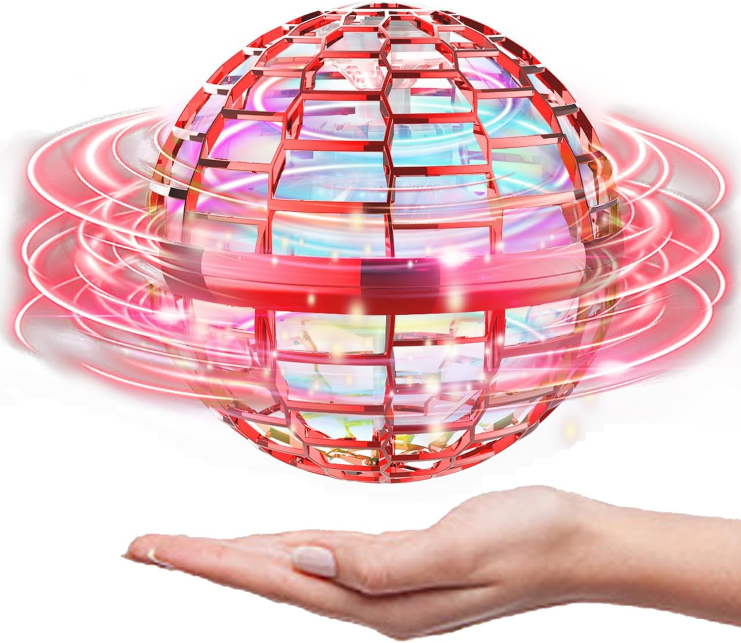 ATHLERIA Pro Hand Operated Mini Drone for Kids Teens,Led Light Arrow ...