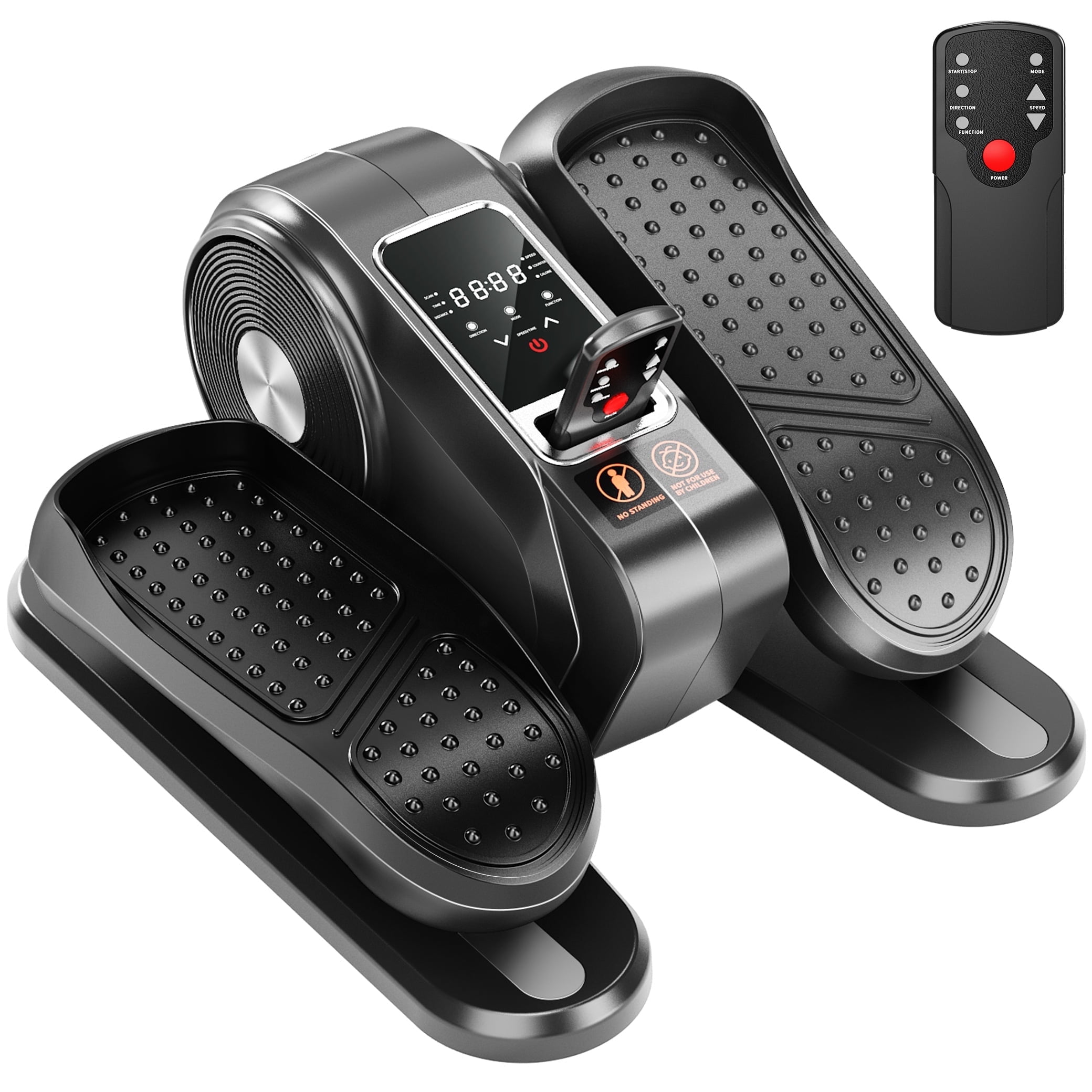 ATHSPO Under Desk Elliptical Exercise Machine with Remote Control & 12 ...