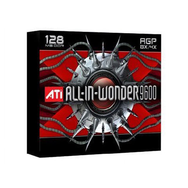 ATI ALL-IN-WONDER 9600 - Graphics card - Radeon 9600 - 128 MB DDR - AGP ...