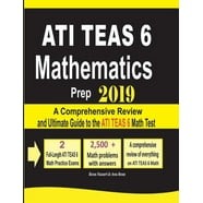 Student Workbook for the ATI TEAS 6 Math Test: Complete coverage of all ...