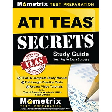 Ati Teas Study Manual : Teas 6 Study Guide & Practice Test Questions ...