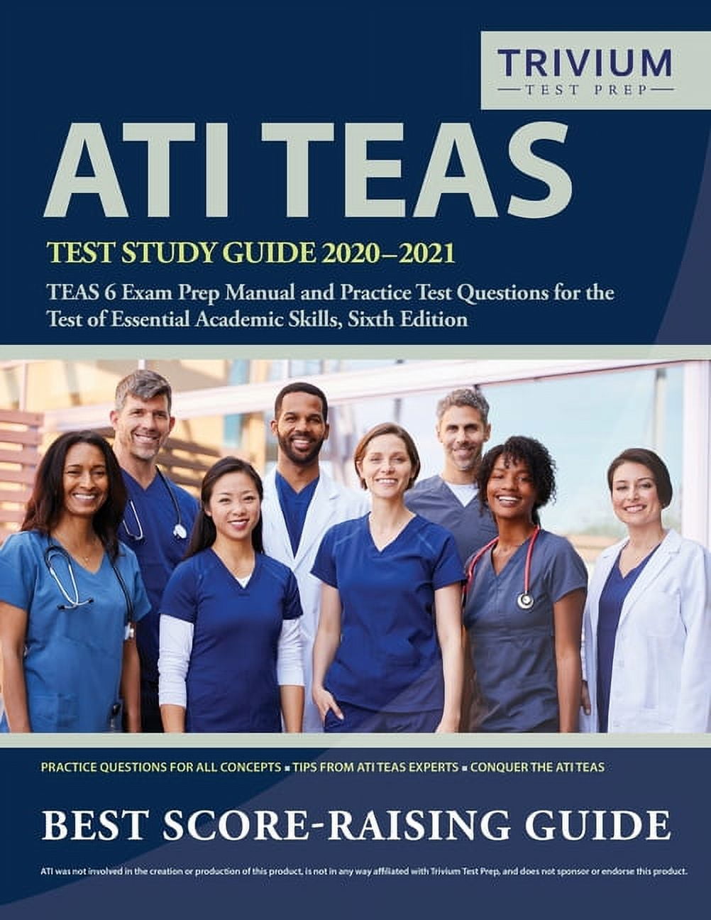 ATI TEAS Test Study Guide 2020-2021: TEAS 6 Exam Prep Manual and ...
