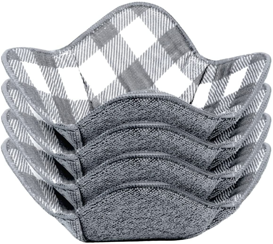 Aticca, Gray Polyester and Polyamide Pot Holders, 4 Count - Walmart.com