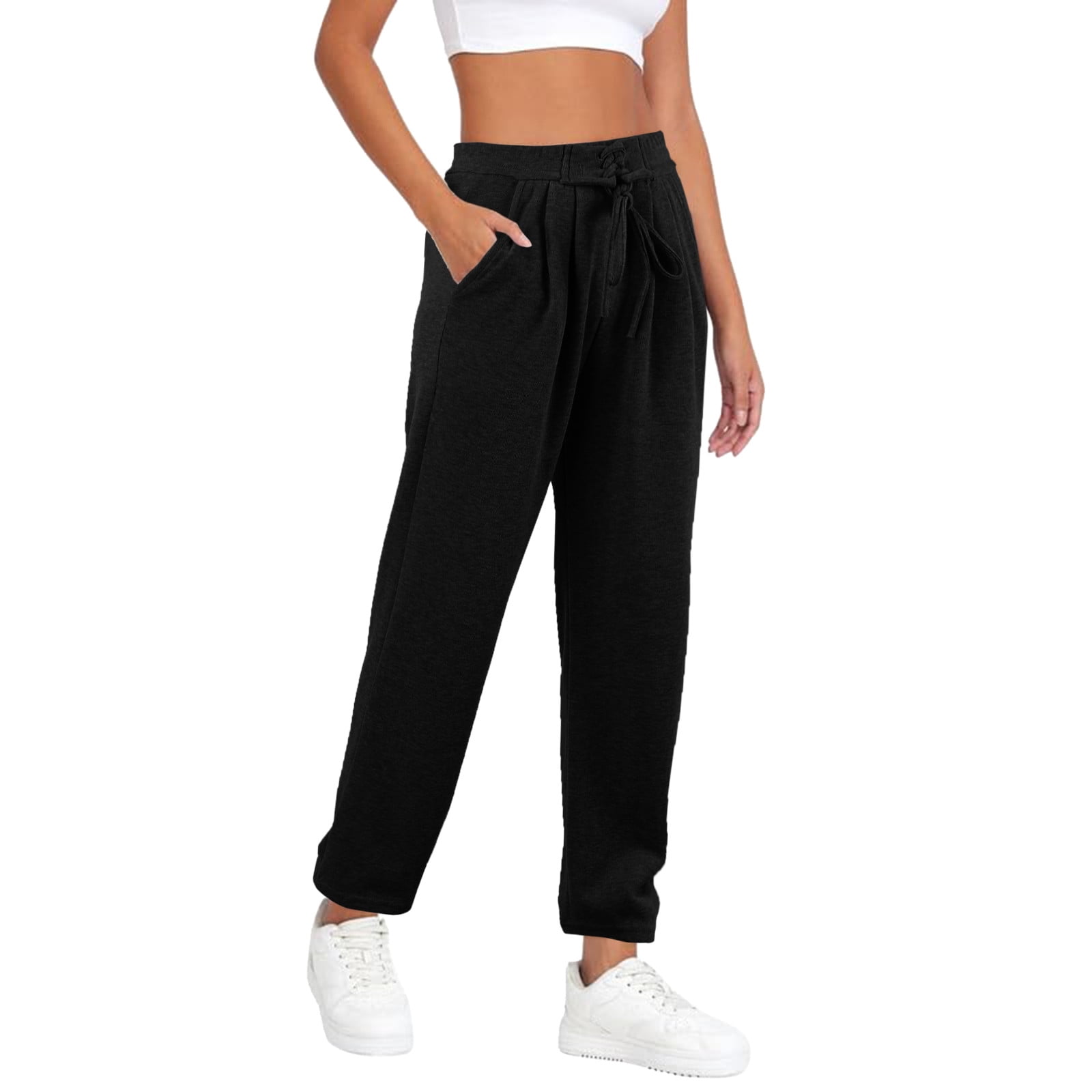 Atienubee Sweatpants Women Wide Leg Pants Woman Palazzo Women Pant