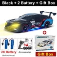 ATJIA 1:24 4WD RC Drift Car with LED Light 2.4G Radio 20KM/H High Speed ...