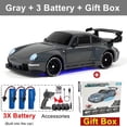 ATJIA 1:24 4WD RC Drift Car with LED Light 2.4G Radio 20KM/H High Speed ...