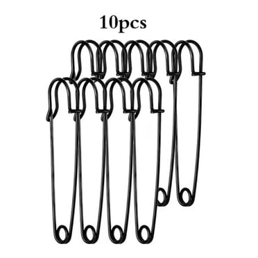Safety Pins Heavy Duty Large Safety Pins Steel 50 Pcs for Blankets, Clothing, Skirts, Kilts ...